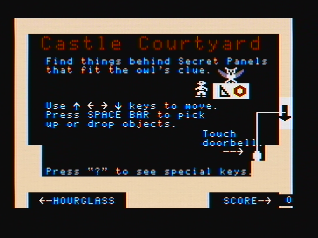 Screenshot of Think Quick! (DOS, 1987) - MobyGames