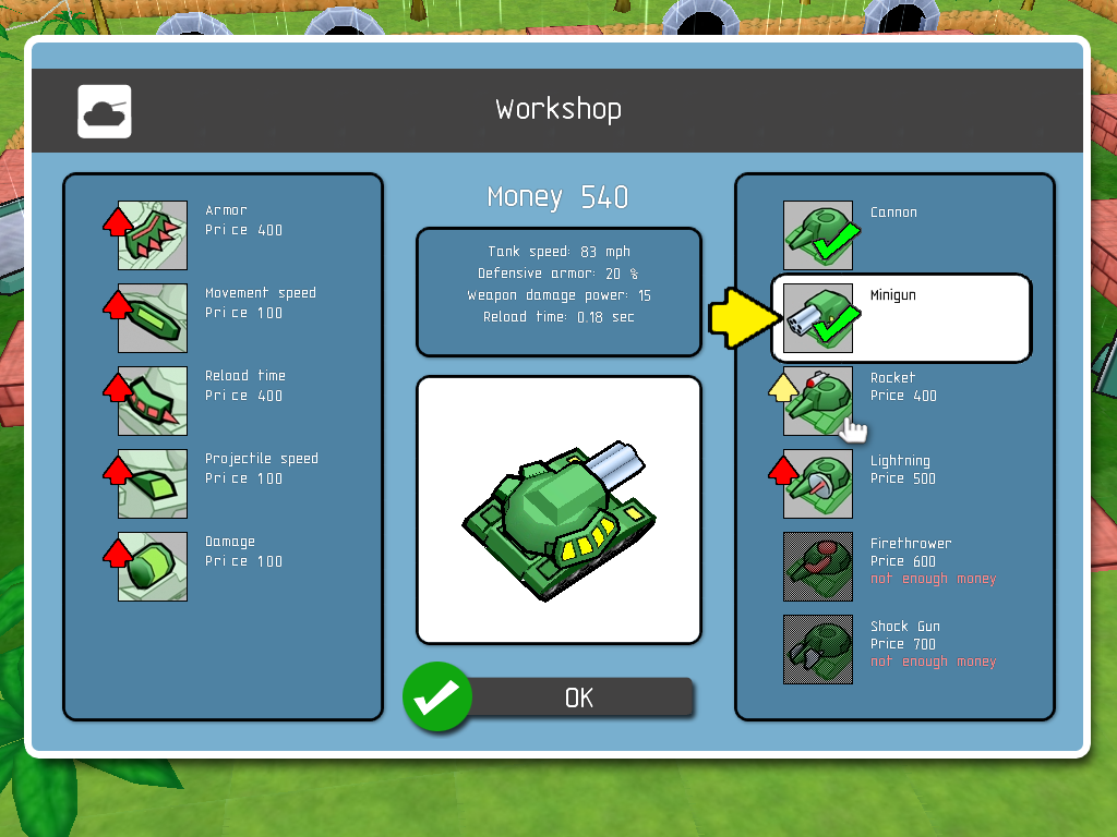 Screenshot of Armada Tanks (Windows, 2007) - MobyGames