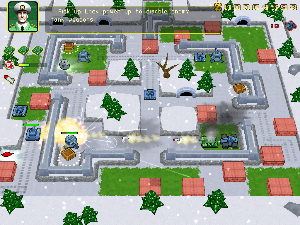 Screenshot of Armada Tanks (Windows, 2007) - MobyGames
