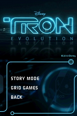 Screenshot of Tron: Evolution (Nintendo DS, 2010) - MobyGames