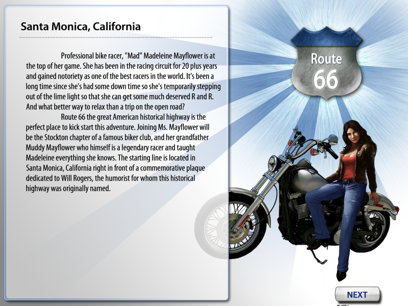 Screenshot of Route 66 (Windows, 2009) - MobyGames