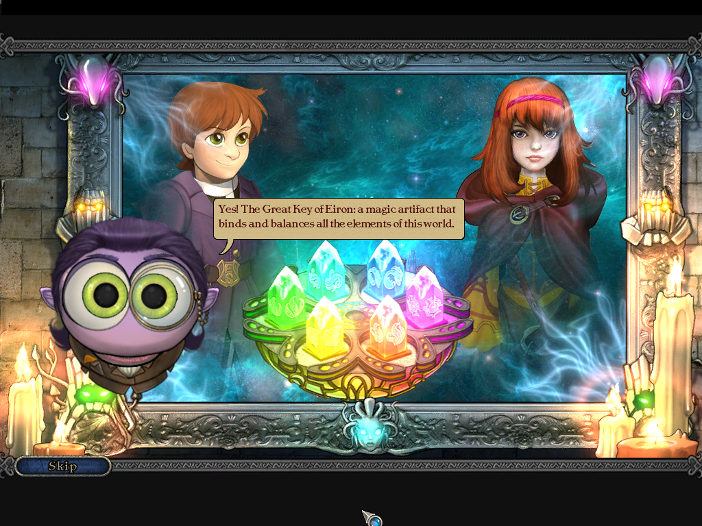 Screenshot of Elementals: The Magic Key (Windows, 2009) - MobyGames