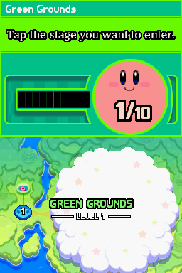 Screenshot of Kirby: Mass Attack (Nintendo DS, 2011) - MobyGames