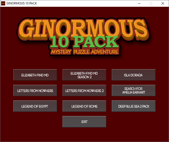 Ginormous 10 Pack Releases - MobyGames