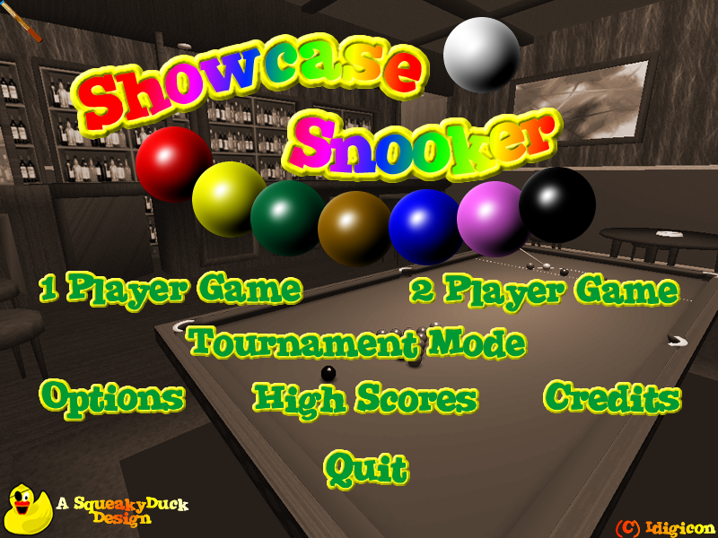 Showcase Snooker screenshots - MobyGames