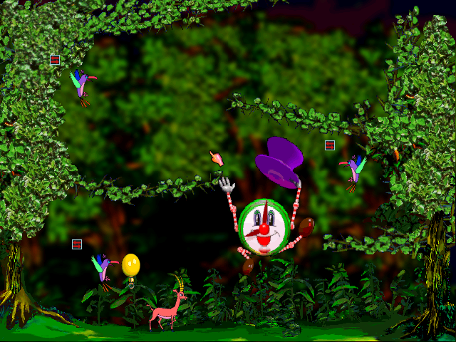 Screenshot of Leo the Lion's Puzzles (Windows, 1998) - MobyGames