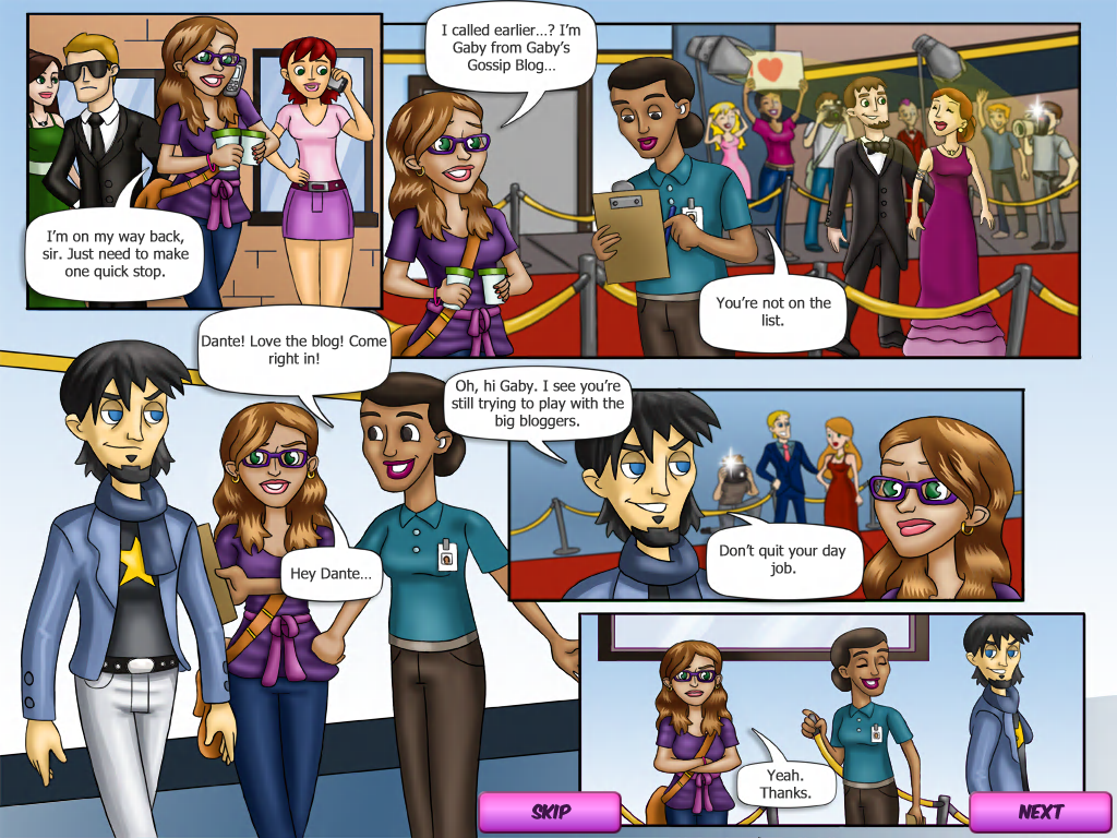 Screenshot of Gotcha: Celebrity Secrets (Windows, 2009) - MobyGames