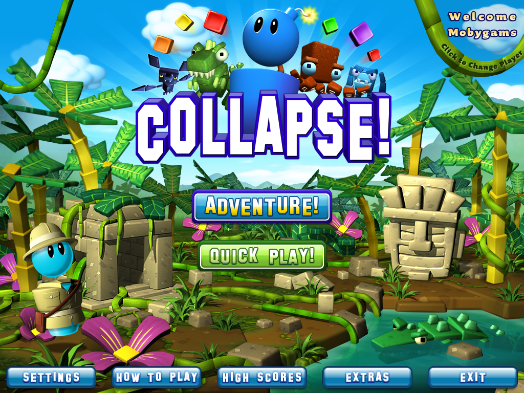 Screenshot of Collapse! (Windows, 2009) - MobyGames