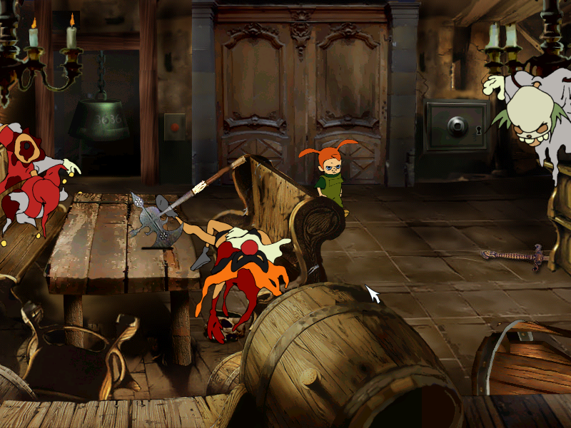 Screenshot of Strashilki: Shestoe Chuvstvo (Windows, 2004) - MobyGames