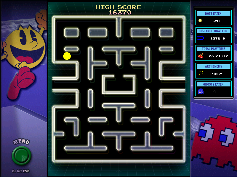 Screenshot of Namco All-Stars: Pac-Man and Dig Dug (Windows, 2009 ...