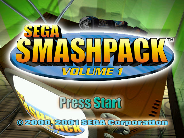 Sega Smash Pack: Volume 1 screenshots - MobyGames