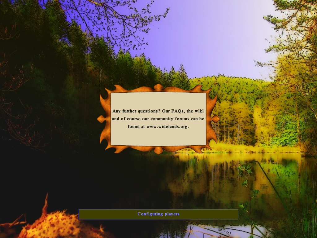 Screenshot of Widelands (Windows, 2002) - MobyGames