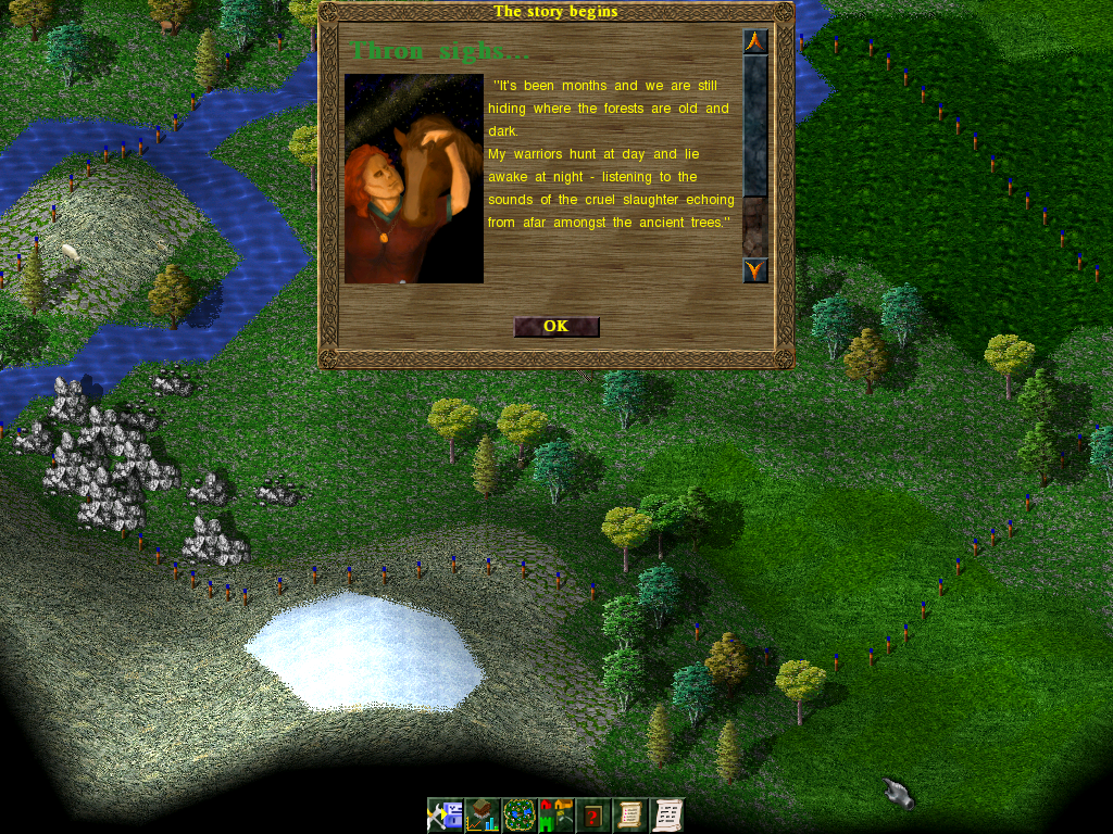 Screenshot of Widelands (Windows, 2002) - MobyGames
