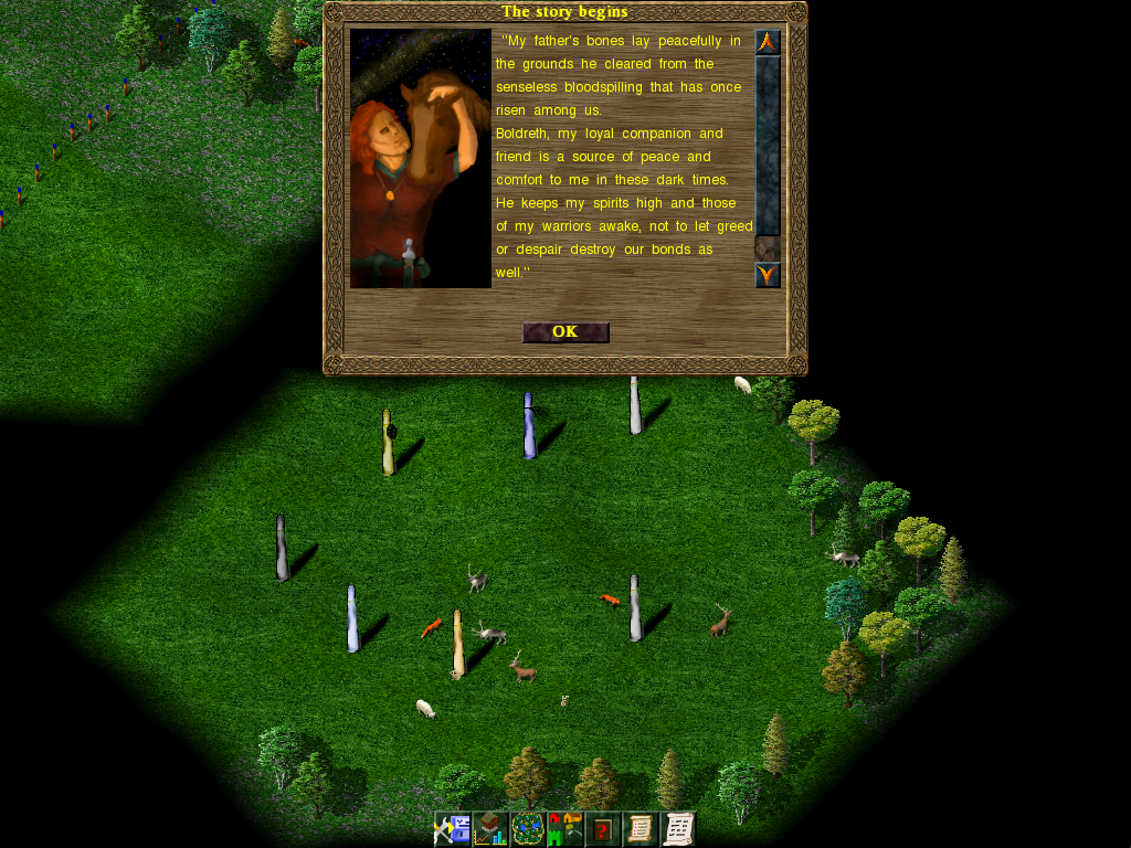 Screenshot of Widelands (Windows, 2002) - MobyGames