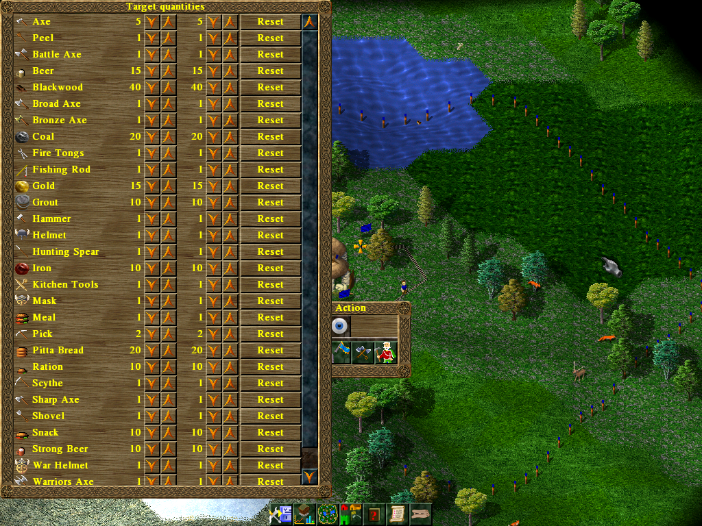 Screenshot of Widelands (Windows, 2002) - MobyGames