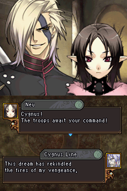 Screenshot of Spectral Force: Genesis (Nintendo DS, 2008) - MobyGames