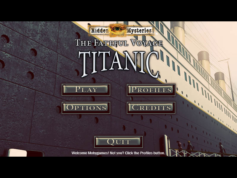 Screenshot of Hidden Mysteries: Titanic - Secrets of the Fateful Voyage ...
