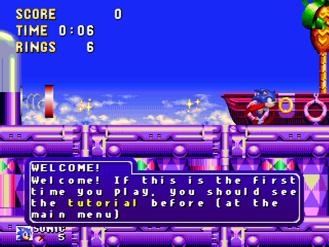 Screenshot of Open Sonic the Hedgehog (Windows, 2009) - MobyGames