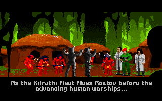 Screenshot of Wing Commander (DOS, 1990) - MobyGames