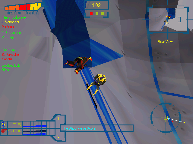 Screenshot of HyperBlade (Windows, 1996) - MobyGames