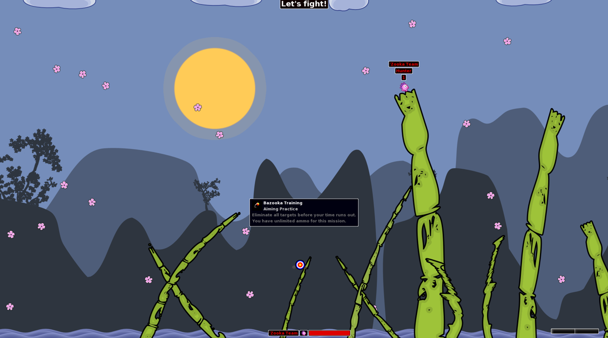 Screenshot of Hedgewars (Windows, 2006) - MobyGames