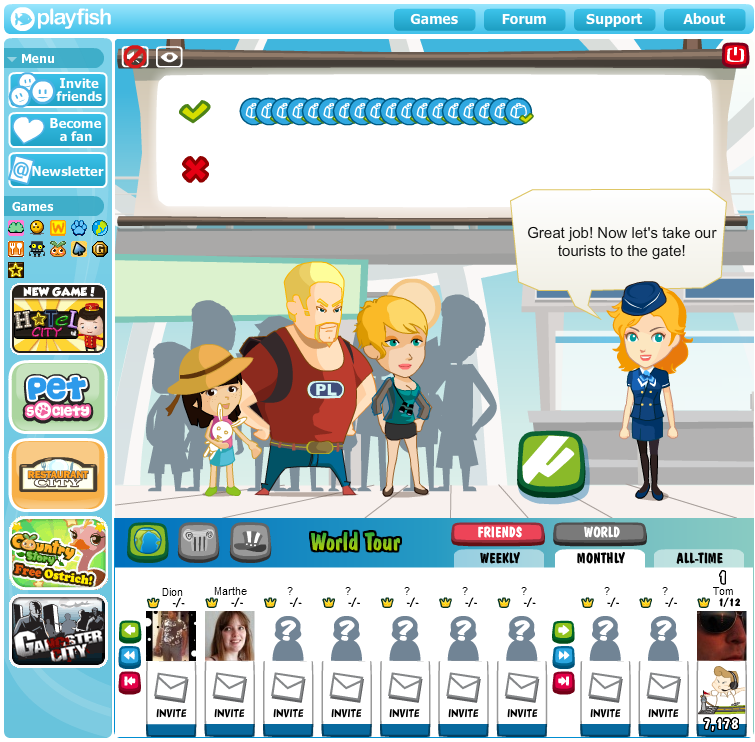 Screenshot of Geo Challenge (Browser, 2008) - MobyGames