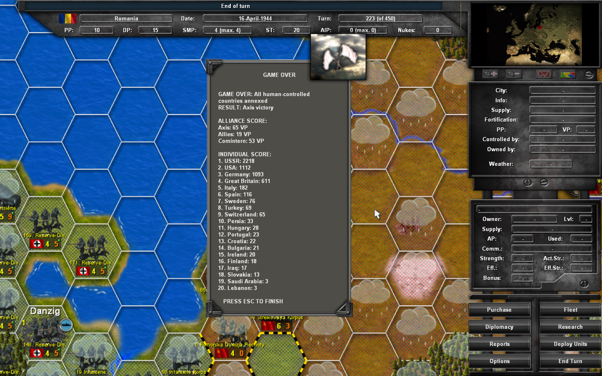 Screenshot of WW2: Time of Wrath (Windows, 2009) - MobyGames