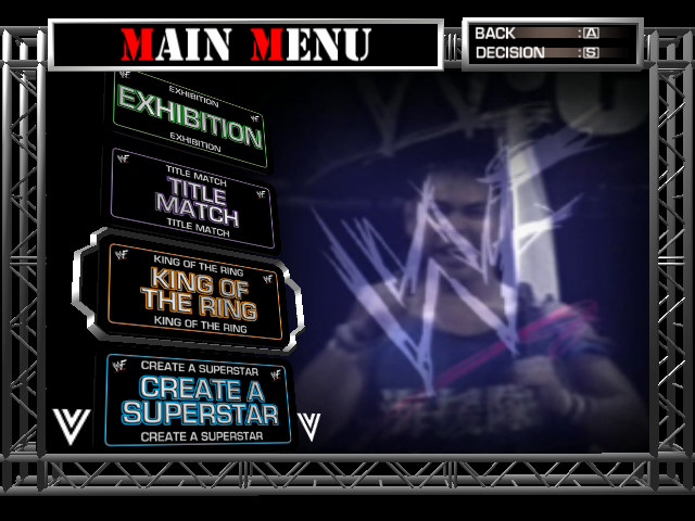 Screenshot of WWF Raw (Windows, 2002) - MobyGames