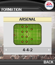 Screenshot of FIFA 07 (J2ME, 2006) - MobyGames