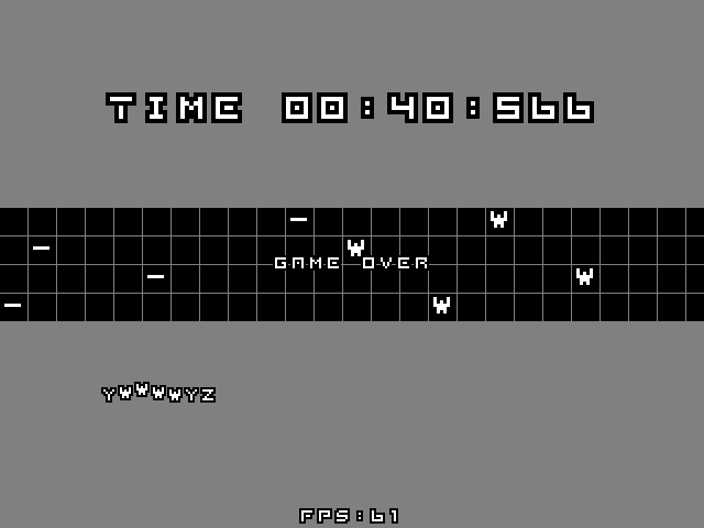 Screenshot of RECT WINDER (ASCII) (Windows, 2007) - MobyGames