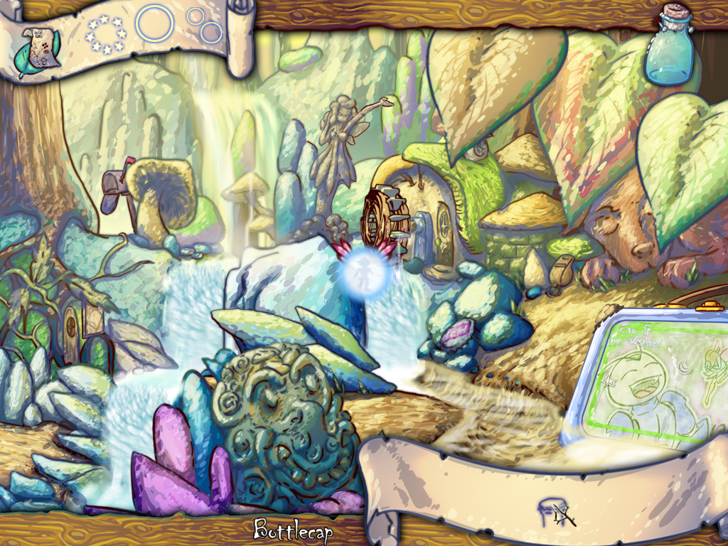 Screenshot of Wispa Forest (Windows, 2010) - MobyGames