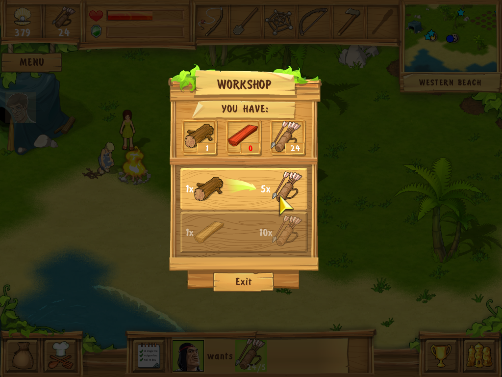 Screenshot of The Island: Castaway (Windows, 2010) - MobyGames