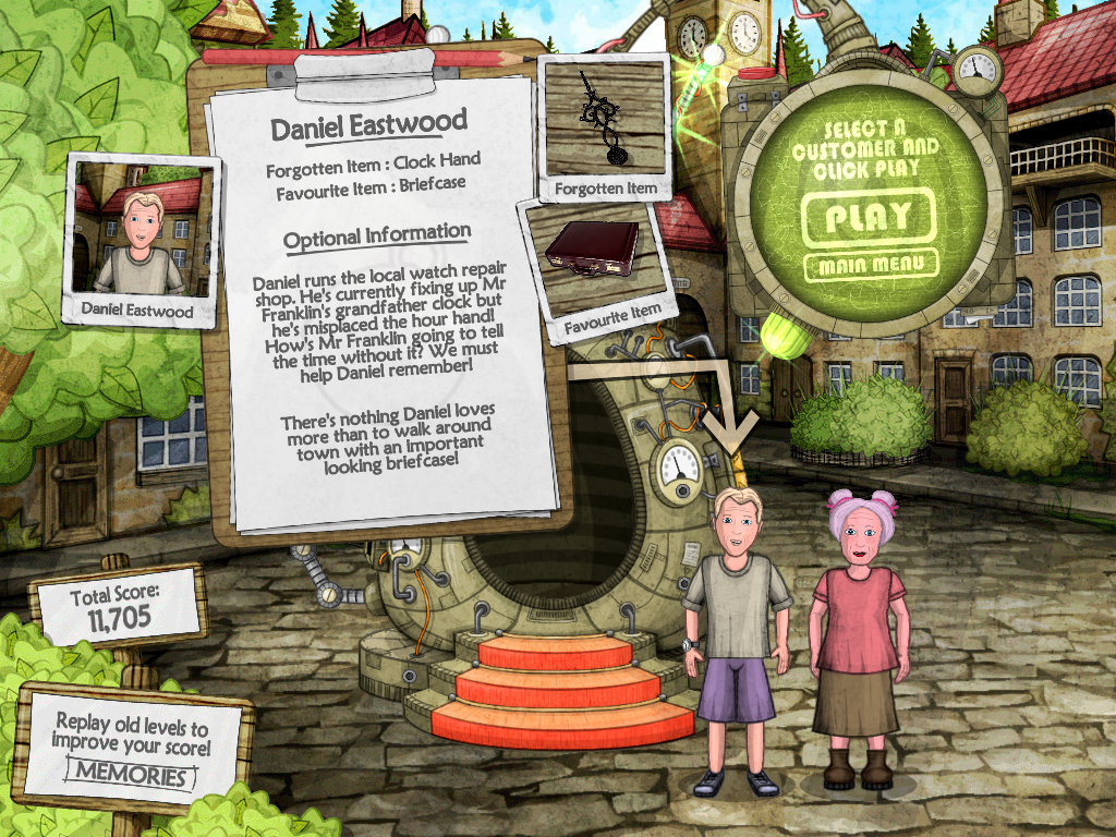 Screenshot of Memorabilia: Mia's Mysterious Memory Machine (Windows, 2010) - MobyGames