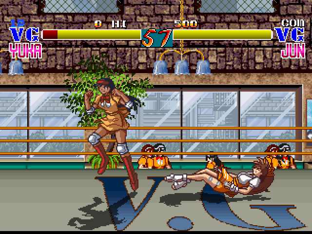 Screenshot of Advanced V.G. (SEGA Saturn, 1994) - MobyGames