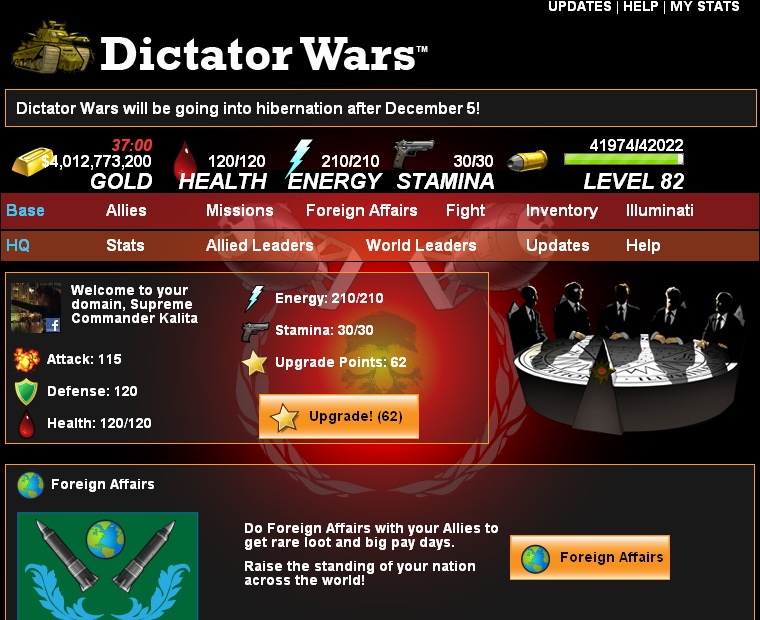 Dictator Wars (2009) - MobyGames