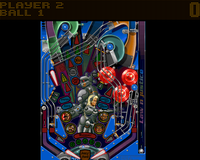 Screenshot of Pinball Illusions (Amiga CD32, 1995) - MobyGames