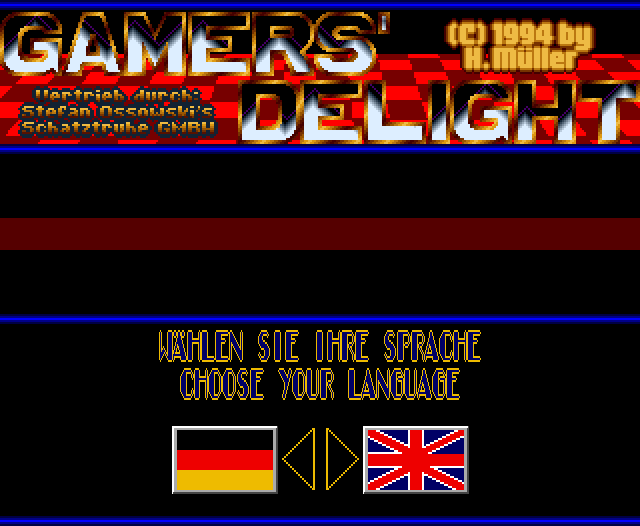 Screenshot of Gamers' Delight (Amiga CD32, 1994) - MobyGames