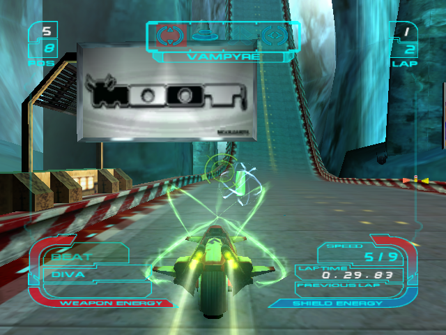 Screenshot of XGRA: Extreme G Racing Association (GameCube, 2003 ...