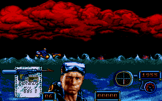 Screenshot of Navy Moves (Amiga, 1988) - MobyGames