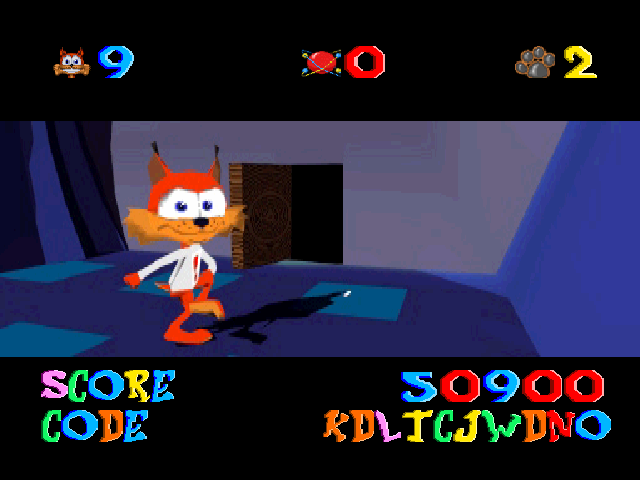 Screenshot of Bubsy 3D (PlayStation, 1996) - MobyGames