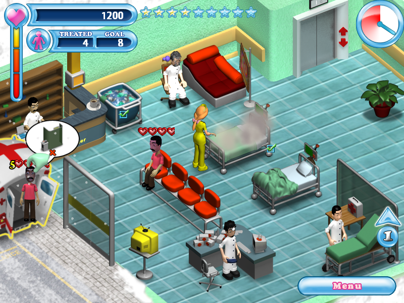 Screenshot of Hospital Hustle (Windows, 2008) - MobyGames