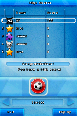 Screenshot of 1001 Touch Games (Nintendo DS, 2011) - MobyGames