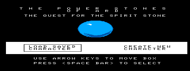 The Power Stones of Ard: The Quest for the Spirit Stone (1987) - MobyGames