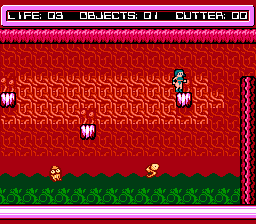 Screenshot of Journey to the Centre of the Alien (NES, 2020) - MobyGames