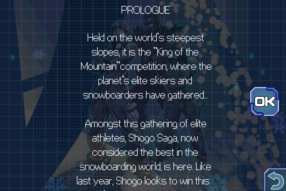 Screenshot of Alpine Racer (iPhone, 2008) - MobyGames