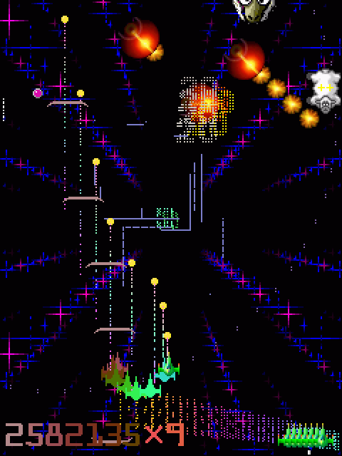 Screenshot of Gridrunner++ (Windows, 2002) - MobyGames