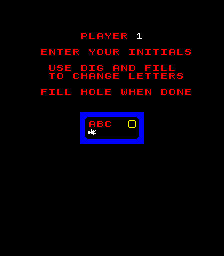 Screenshot of Digger (Arcade, 1980) - MobyGames