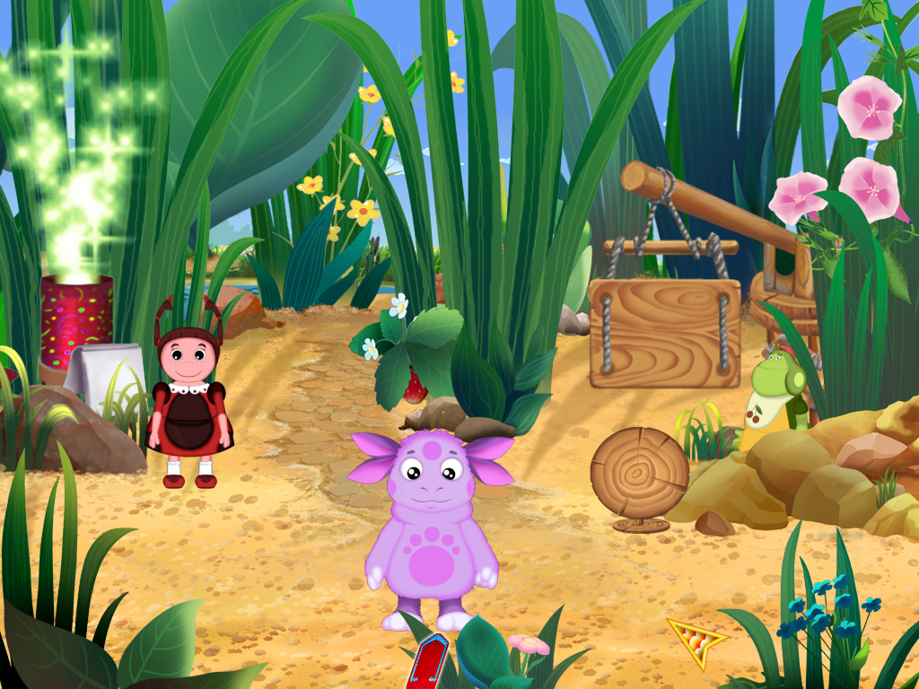 Screenshot of Luntik Uchit Bukvy (Windows, 2008) - MobyGames