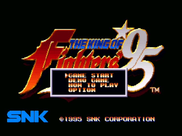 Screenshot of The King of Fighters '95 (PlayStation, 1995) - MobyGames