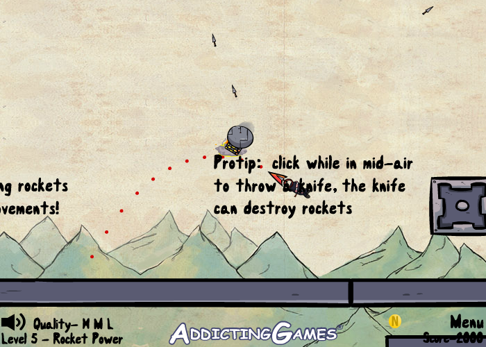 Screenshot of The Ninja Game (Browser, 2011) - MobyGames